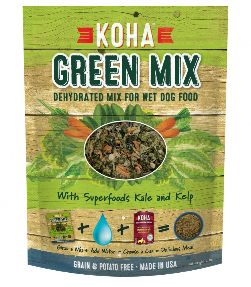 KOHA Green Mix Dehydrated Mix for Wet Dog Food — AZ Pet Foods