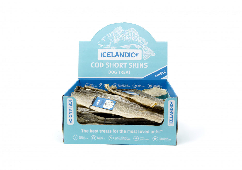 Icelandic+ Cod Short Skin Sticks Fish Dog Treats — AZ Pet Foods