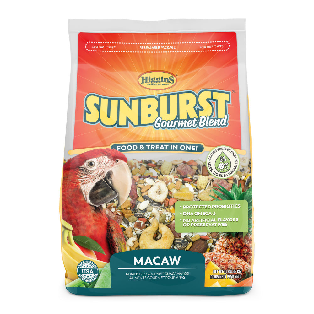 Higgins Sunburst Gourmet Blend Macaw Food — AZ Pet Foods